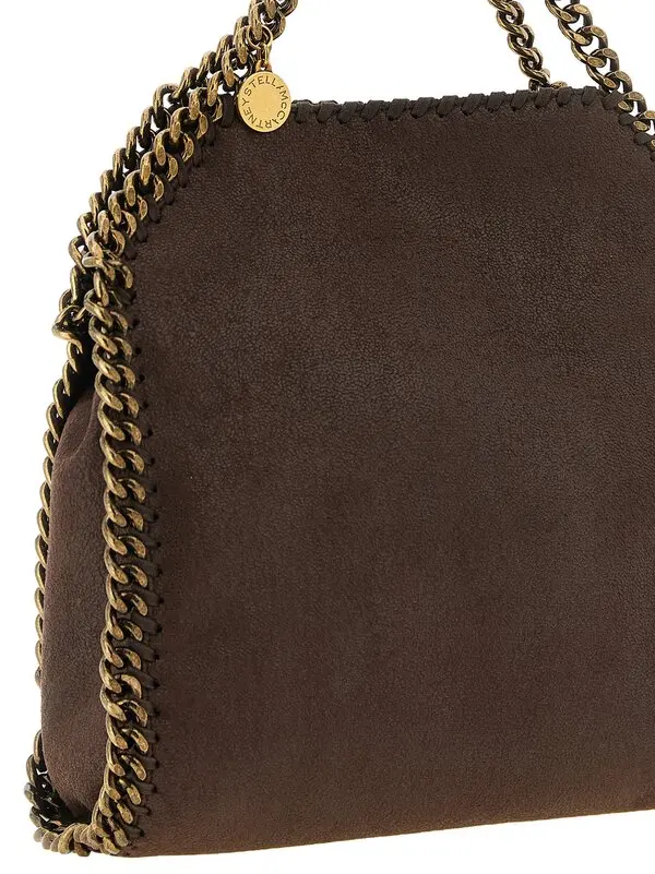 Stella McCartney Falabella' Mini Handbag - Brown