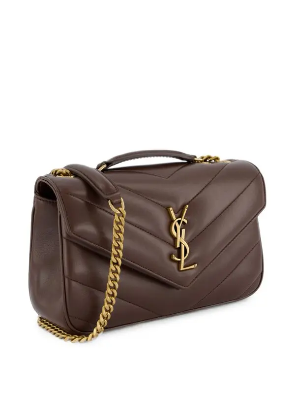 Saint Laurent Loulou Small Suede Leather Shoulder Bag - Multicolor