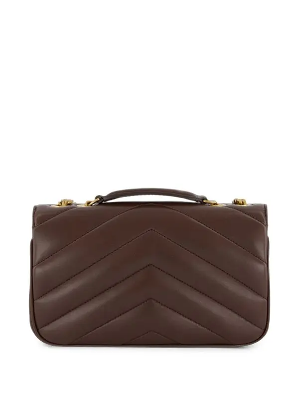 Saint Laurent Loulou Small Suede Leather Shoulder Bag - Multicolor