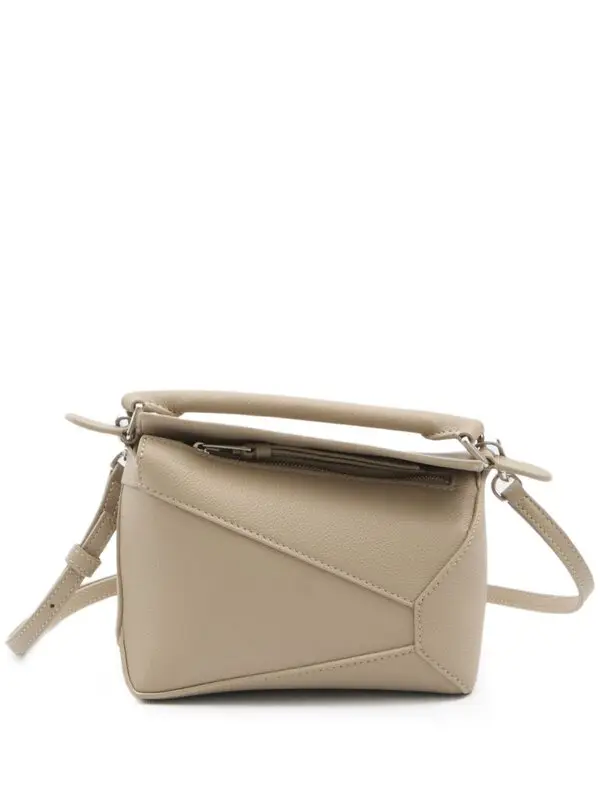 Loewe Puzzle Edge Mini Leather Handbag - Multicolor
