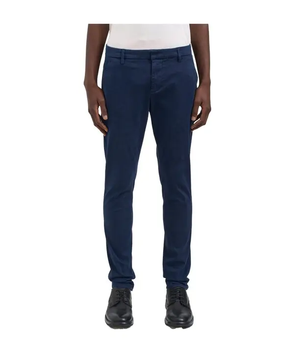 DONDUP Tapered-fit Casual Trousers With Zip Details