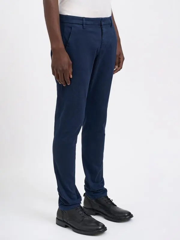 DONDUP Tapered-fit Casual Trousers With Zip Details