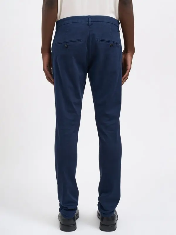 DONDUP Tapered-fit Casual Trousers With Zip Details