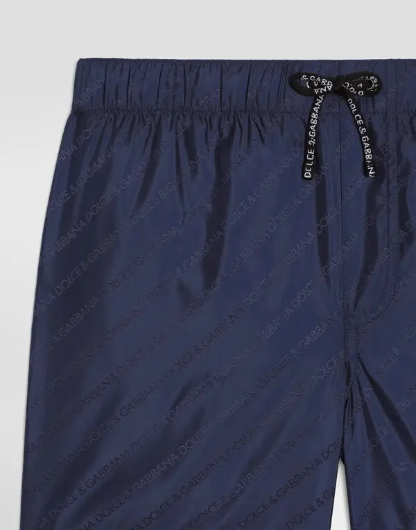Dolce & Gabbana Logo-jacquard Swim Boxer Shorts