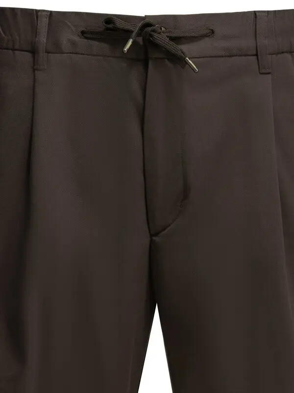 Herno Pleated Cargo Shorts