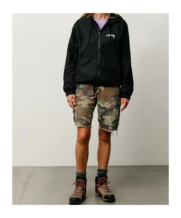 StÜssy Logo Zip Hooded Jacket