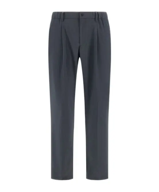 Herno Logo Casual Pants - Gray