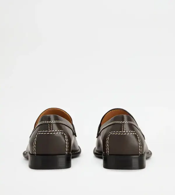 TOD'S Loafers In Leather - Brown