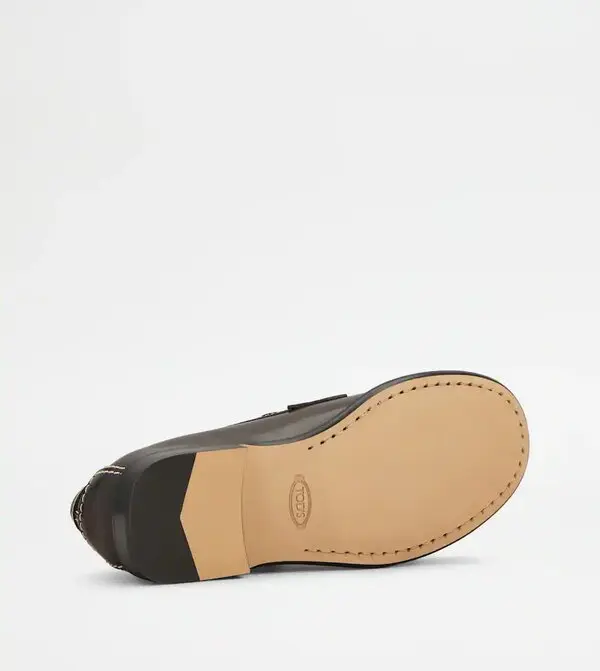 TOD'S Loafers In Leather - Brown
