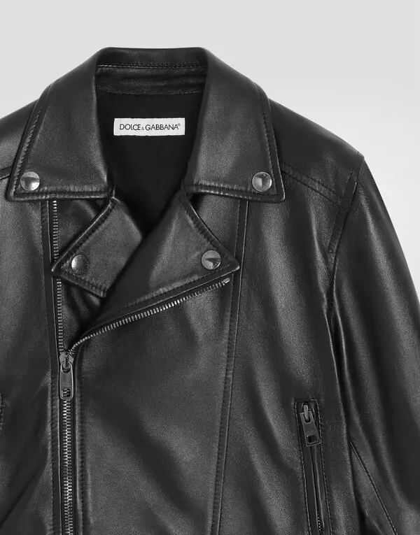Dolce & Gabbana Zip Biker Jacket
