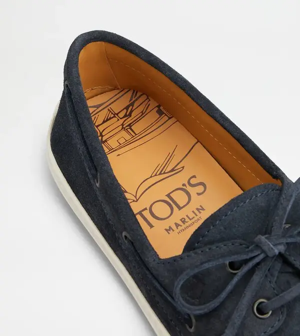 TOD'S Boat Shoes In Suede