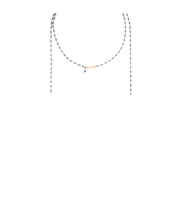 Isabel Marant Étoile Clasp-free Chain Necklace - Blue