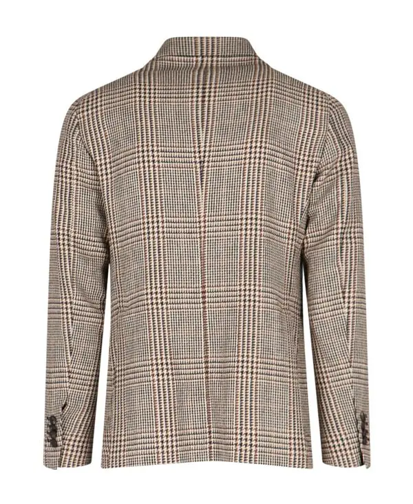 Tagliatore Checked Single-breasted Blazer