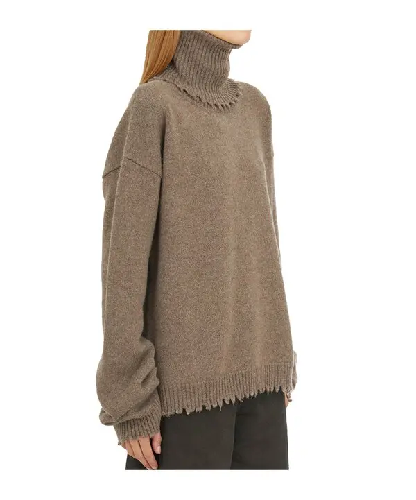 UMA WANG High-necked Cashmere Sweater