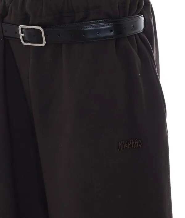 MAGLIANO Provincia Belted Wide-leg Pants