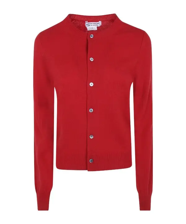 Comme Des Garçons Long Sleeve Buttoned Cardigan