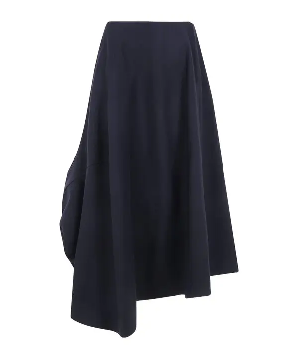 Comme Des Garçons Asymmetrical Skirt - Black