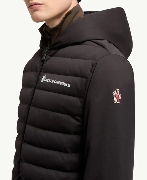 Moncler Quilted Zip-up Hooded Jacket
