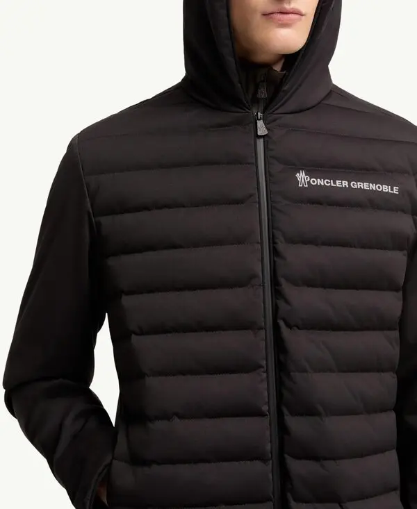 Moncler Quilted Zip-up Hooded Jacket