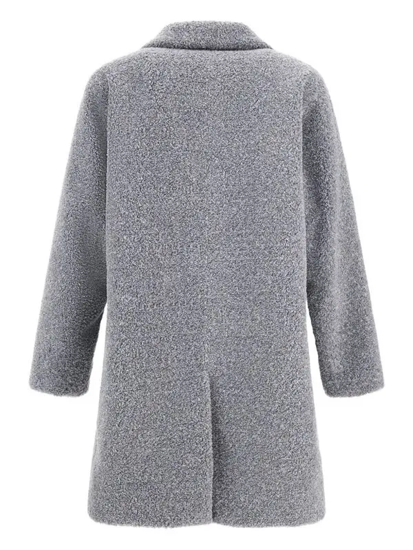 Herno Long-sleeved Button-up Coat - Gray
