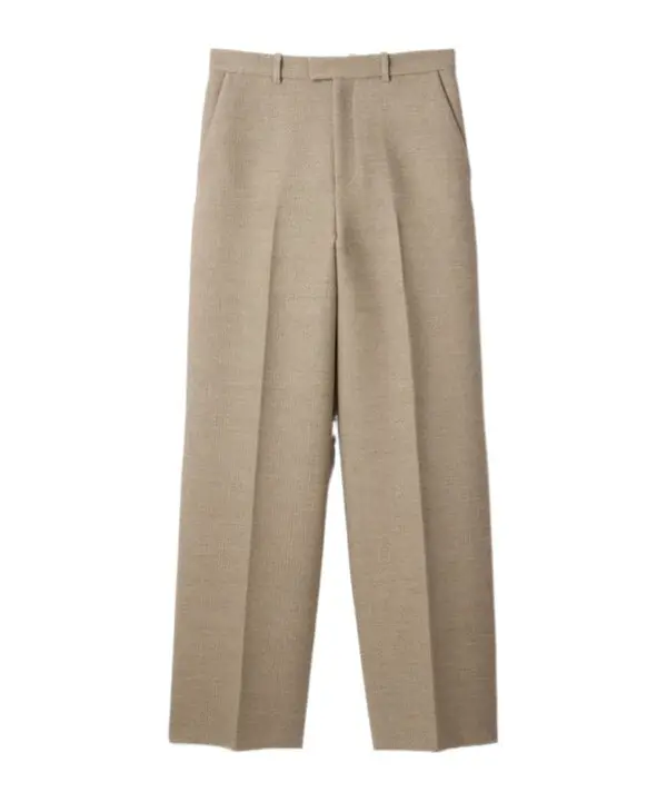 Jacquemus Pressed-crease Wide-leg Trousers