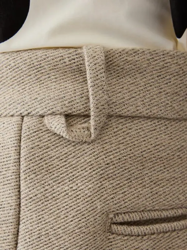 Jacquemus Pressed-crease Wide-leg Trousers