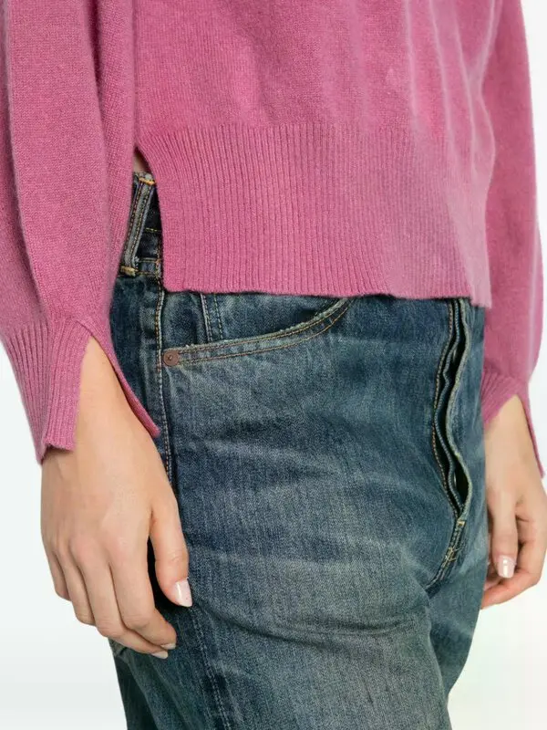 ABSOLUT CASHMERE Caterina Crew-neck Cashmere Sweater - Pink