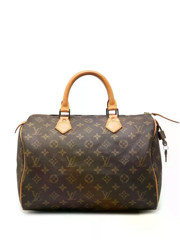 LOUIS VUITTON 1985 Monogram Speedy 30 Boston Bag