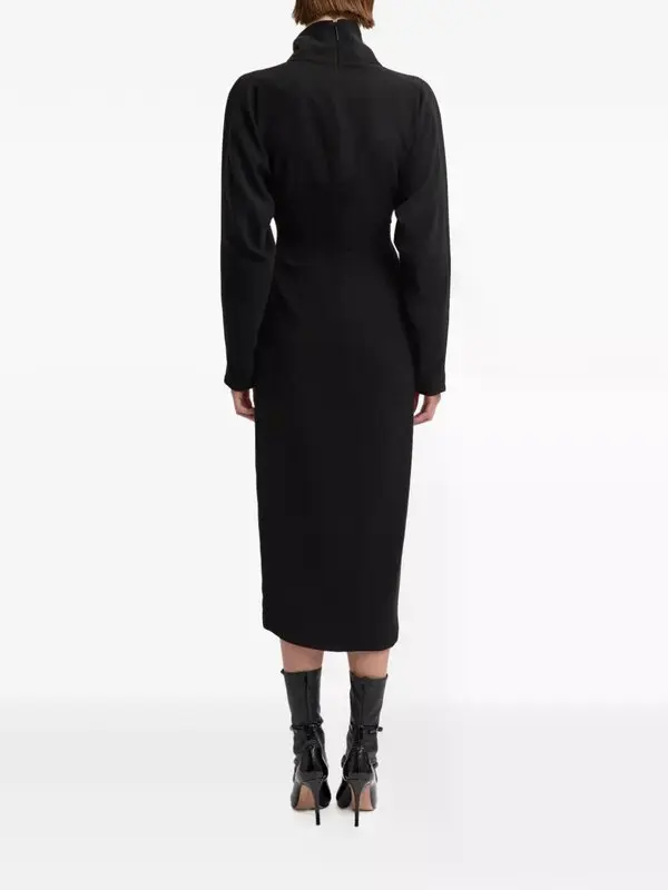 16Arlington Mis Knot-detail Midi Dress