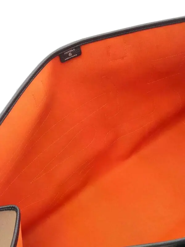 Hermès 2010 Petite Ash Caban Etoupe Cut-out Tote Bag