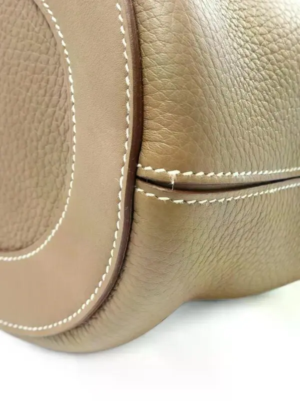 Hermès In The Loop Leather Handbag - Neutrals