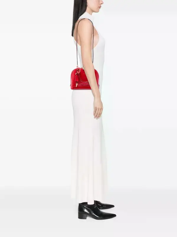 LOUIS VUITTON 2015 Monogram Vernis Alma Bb Satchel