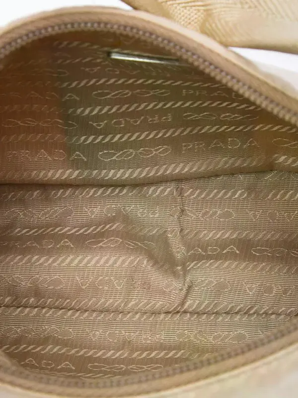 Prada 2019-2026 Mini Tessuto Re Edition 2000 Shoulder Bag - Neutrals