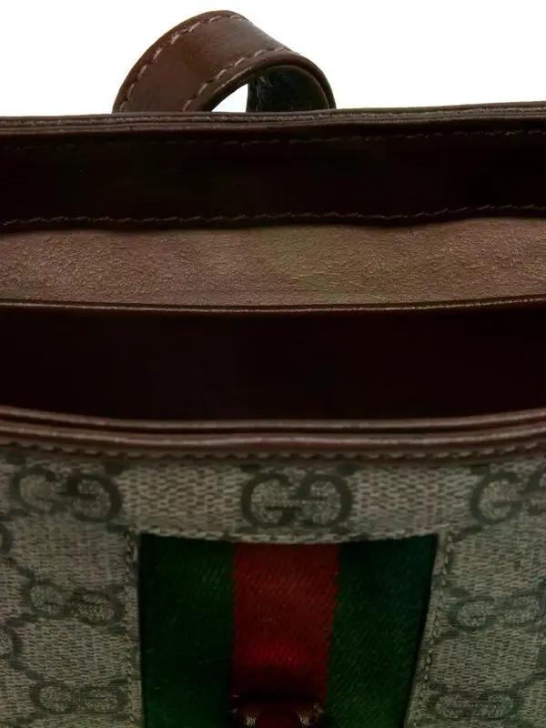Gucci 2016-2026 Mini Gg Supreme Web Jackie 1961 Crossbody Bag