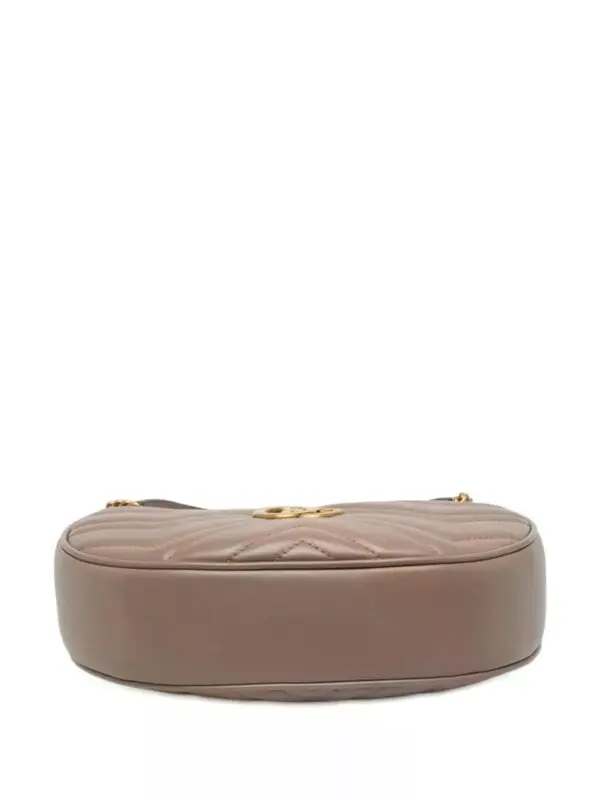 Gucci 2000-2015 Mini Gg Marmont Half Moon Satchel