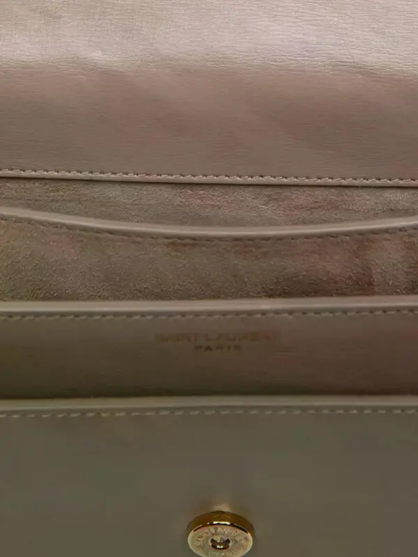 Saint Laurent 2021 Medium Calfskin Monogram Sunset Crossbody Bag