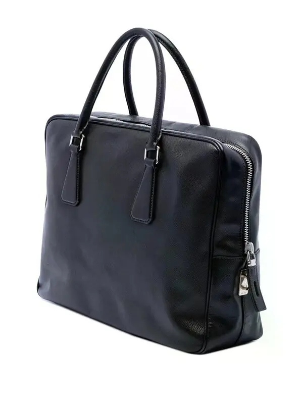 Prada 2013-2026 Saffiano Lux Letterman Briefcase Business Bag