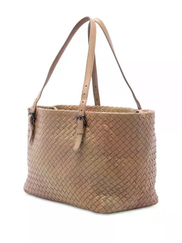 Bottega Veneta 2012-2026 Medium Nappa Intrecciato Cesta Tote Bag