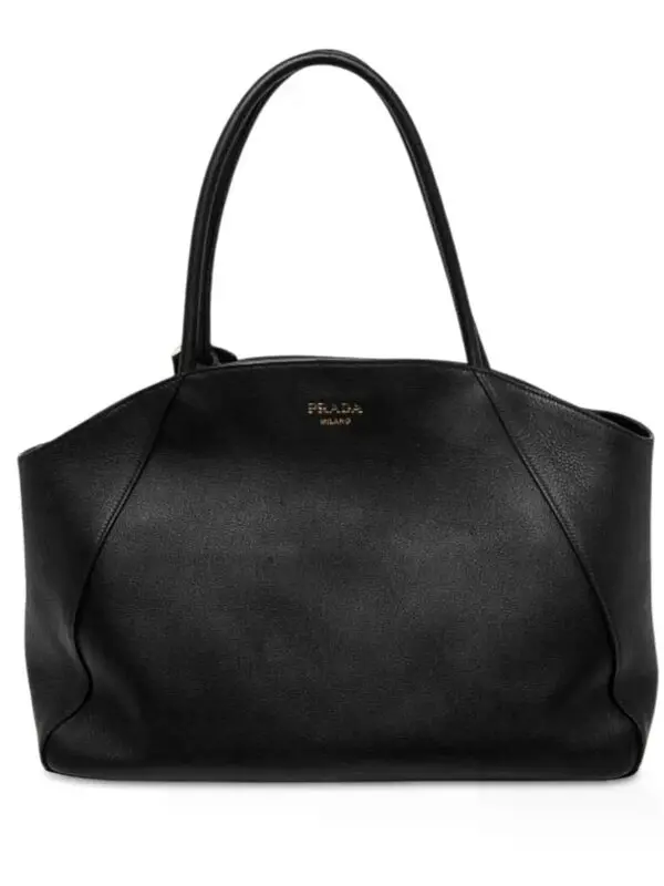 Prada 2023-2025 Large Soft Grain Leather Tote Bag