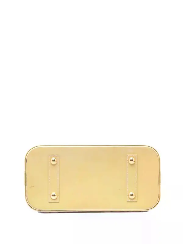 LOUIS VUITTON 2010 Monogram Vernis Alma Pm Handbag - Neutrals