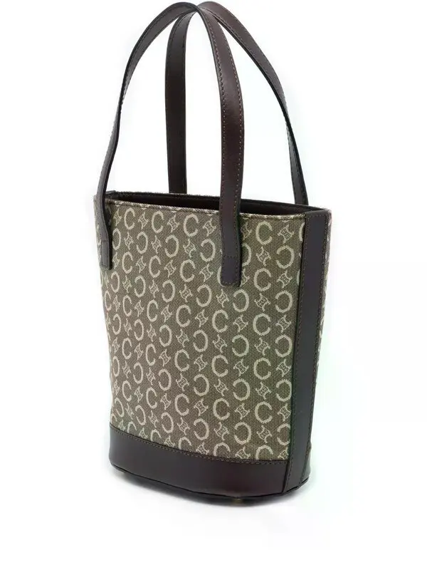 Celine 2000 C Macadam Canvas Bucket Bag