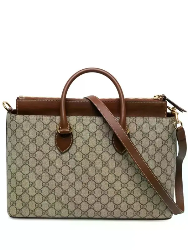 Gucci 2016-2026 Large Gg Supreme Linea Satchel Bag
