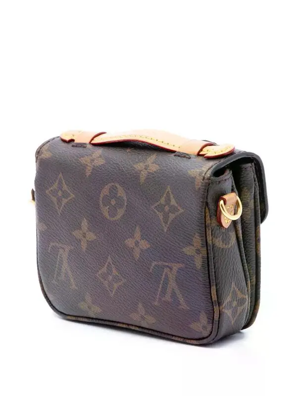 LOUIS VUITTON 2001-2026 Monogram Micro Pochette Metis Satchel