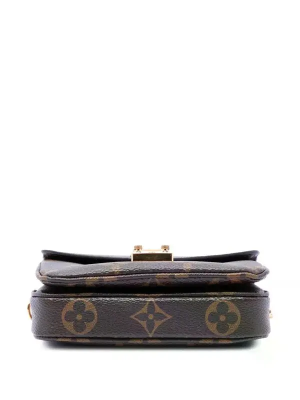 LOUIS VUITTON 2001-2026 Monogram Micro Pochette Metis Satchel