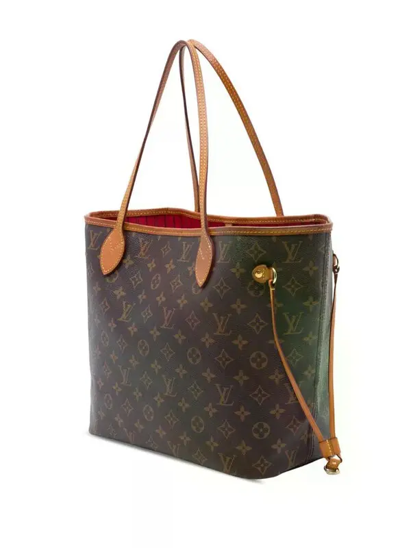 LOUIS VUITTON 2019 Monogram Neverfull Inside Out Mm Tote Bag - Brown