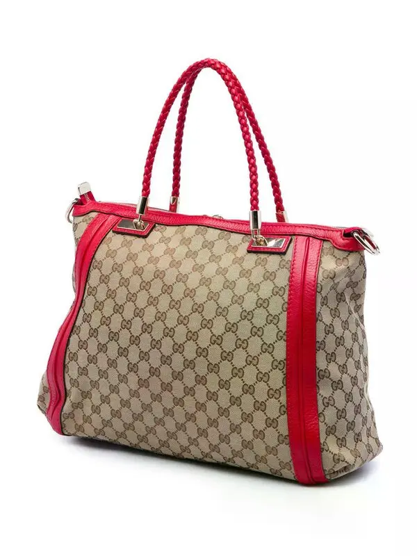 Gucci 2016-2026 Gg Canvas Bella Convertible Tote Satchel