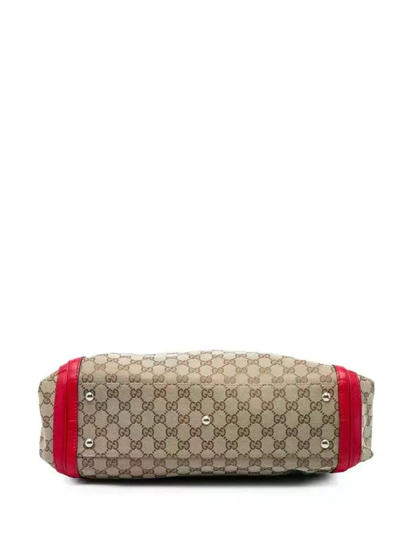 Gucci 2016-2026 Gg Canvas Bella Convertible Tote Satchel