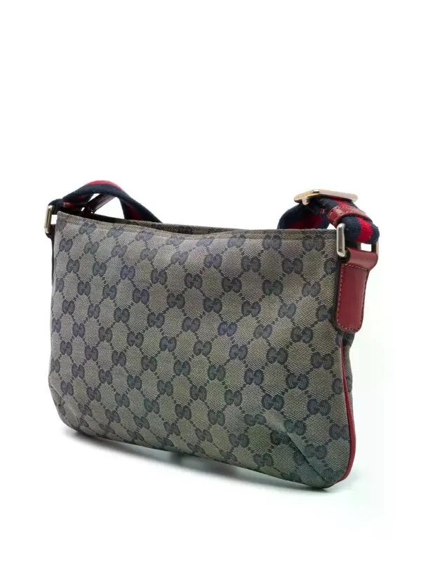 Gucci 2000-2015 Gg Crystal Web Crossbody Bag