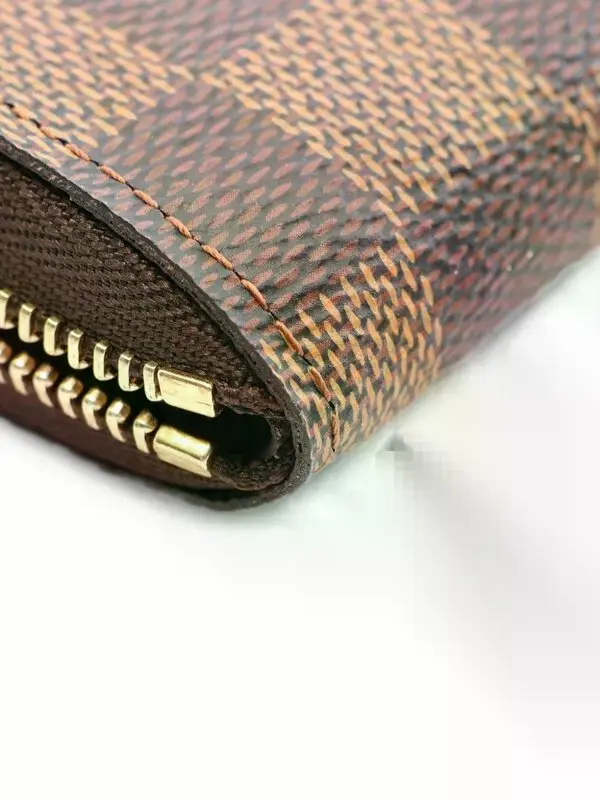 LOUIS VUITTON 2015 Damier Ebene Zippy Coin Purse