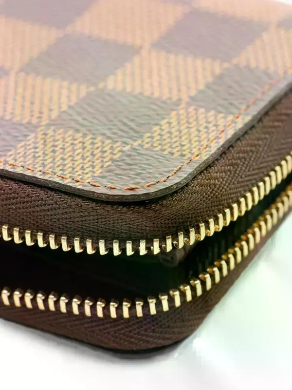LOUIS VUITTON 2015 Damier Ebene Zippy Coin Purse
